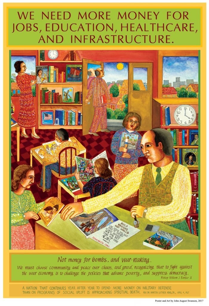 Library Poster (Vertical) – John August Swanson Studio