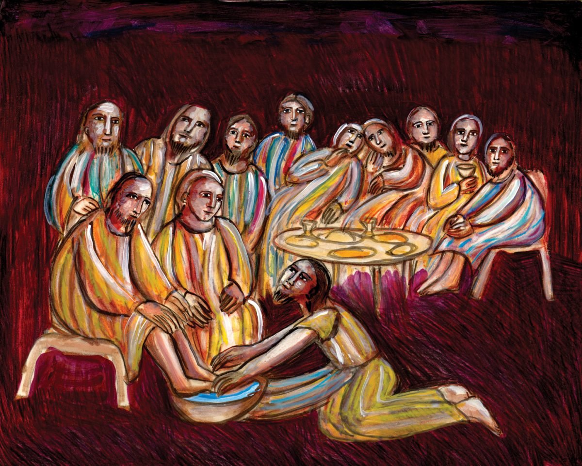 Washing of the Feet II – John August Swanson Studio