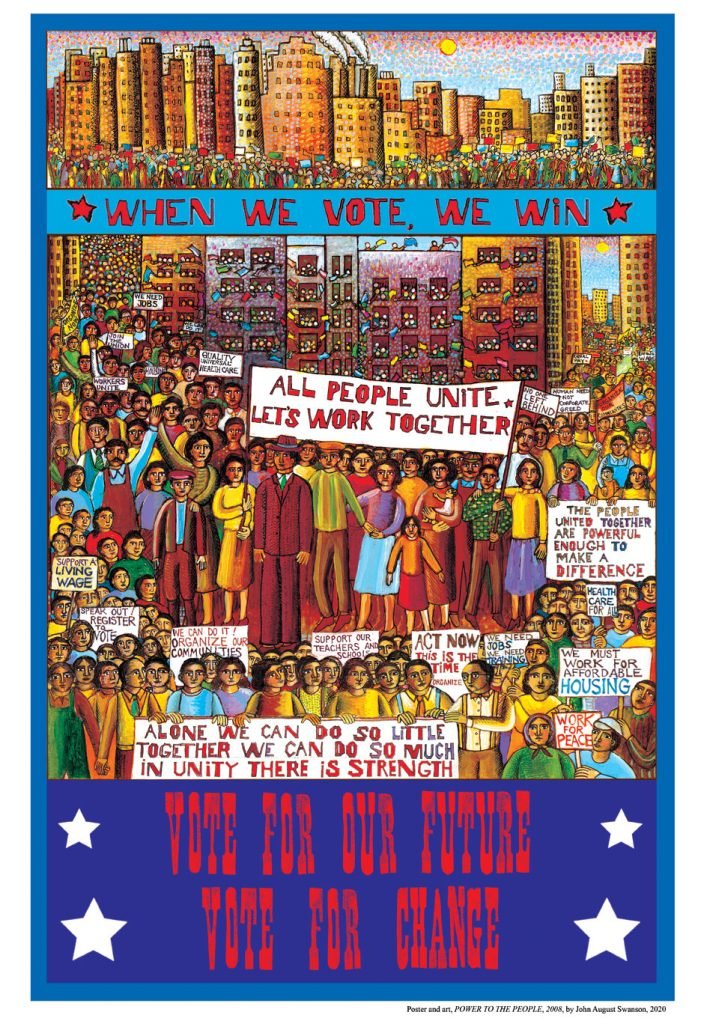 Get Out The Vote Poster – John August Swanson Studio