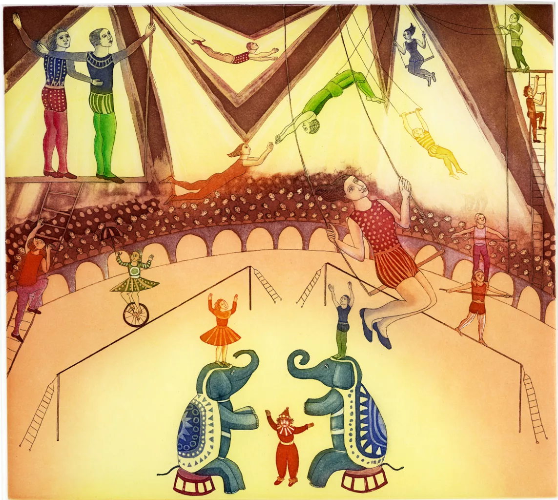 Flying Trapeze – John August Swanson Studio